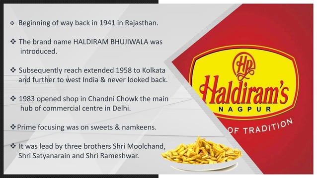 Haldiram's 2.0 | PPTX | Food & Drink