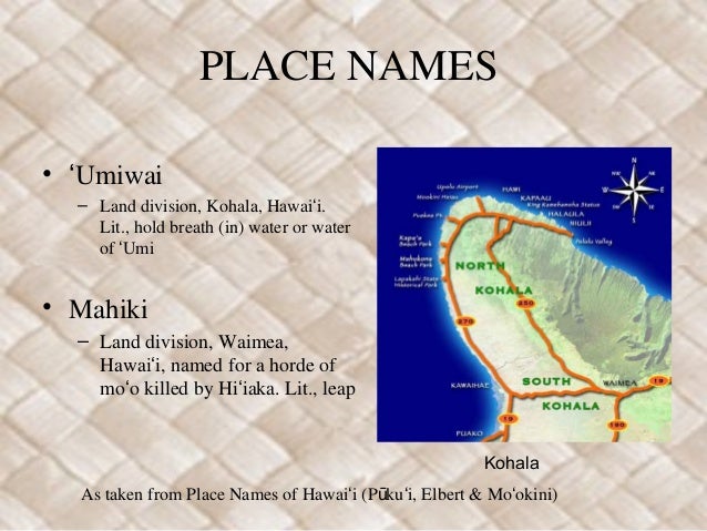 Halemano+place+names