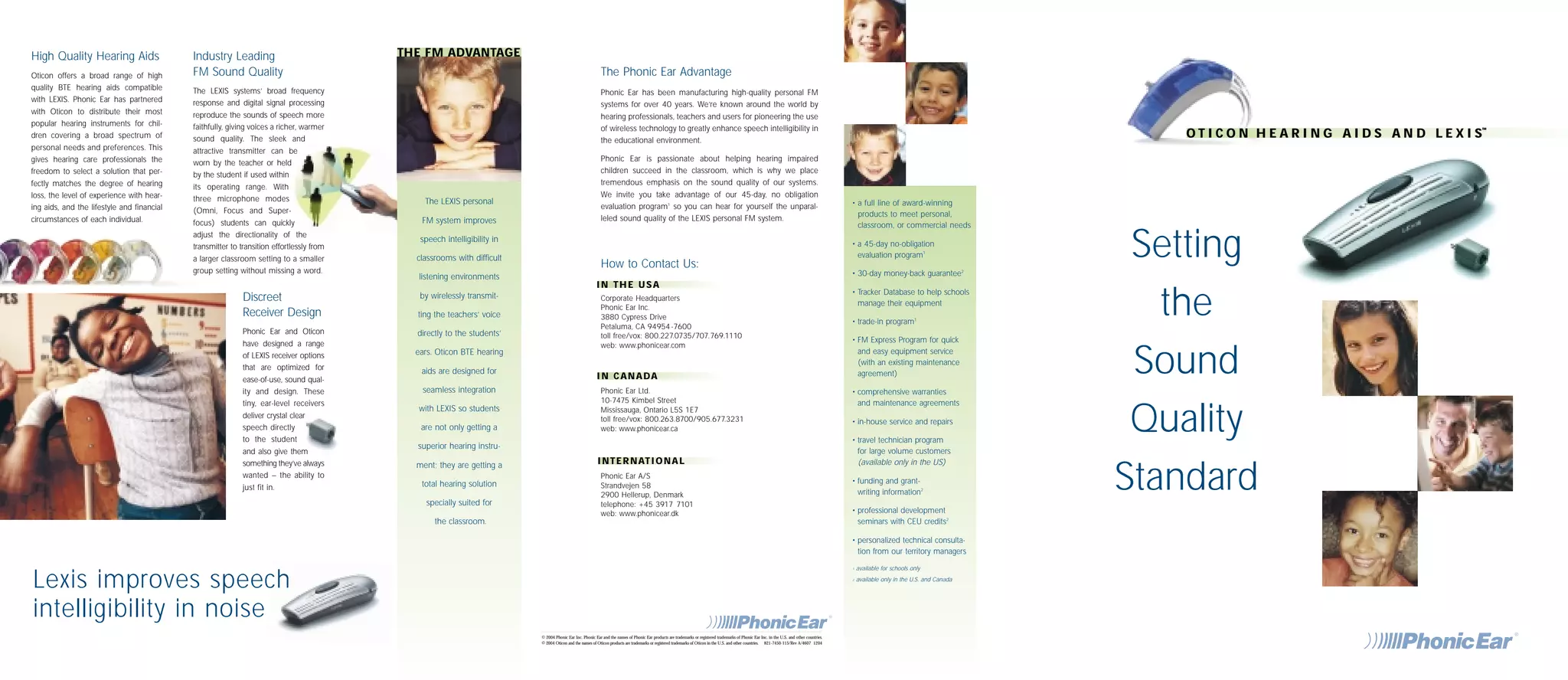 Hearing Aid/Lexis Selection Brochure | PDF