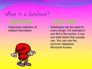Database Project | PPT