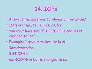 Haley martin spanish gram | PPT