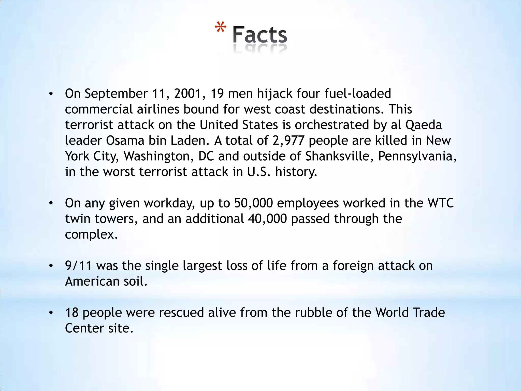 9/11 PowerPoint | PPTX