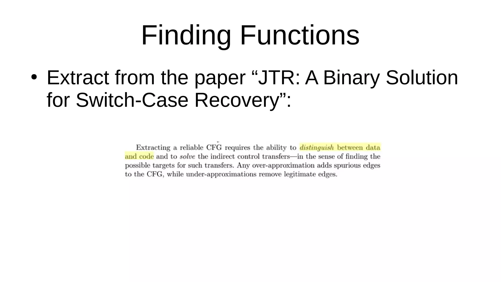 Half-automatic Compilable Source Code Recovery | PPT