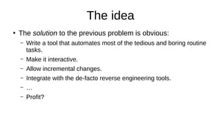 Half-automatic Compilable Source Code Recovery | PPT