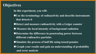 Half Life Decay Presentation (Chemistry for engineers) | PPT
