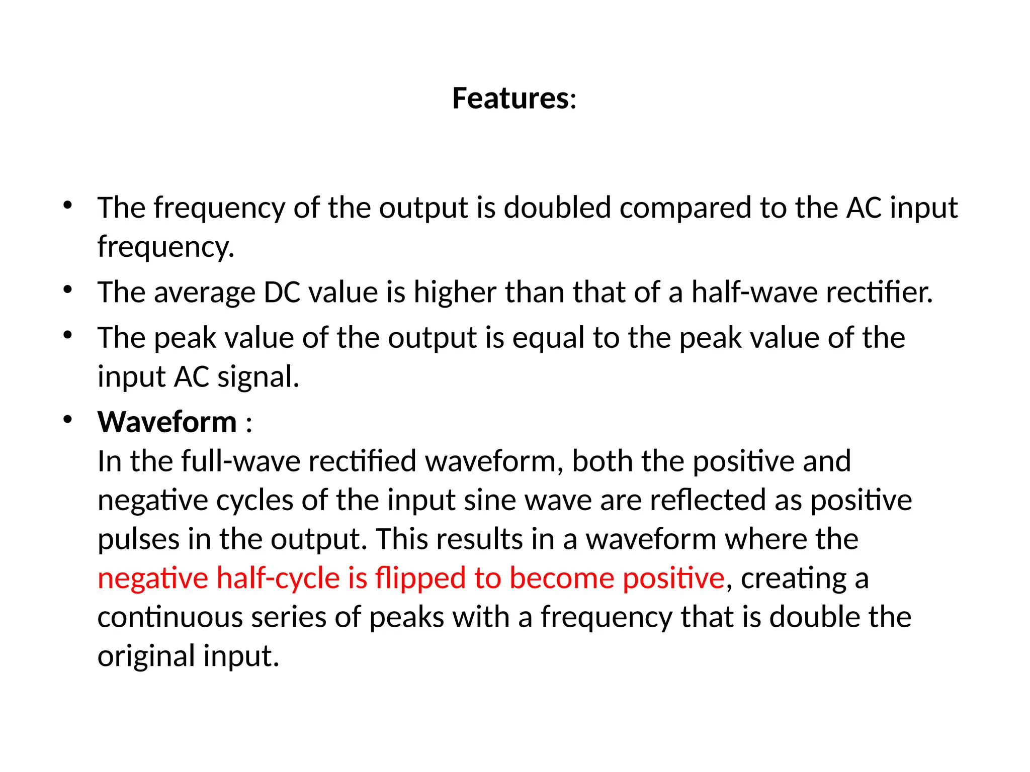 Half-Wave rectifier and Full-Wave rectifier | PPTX