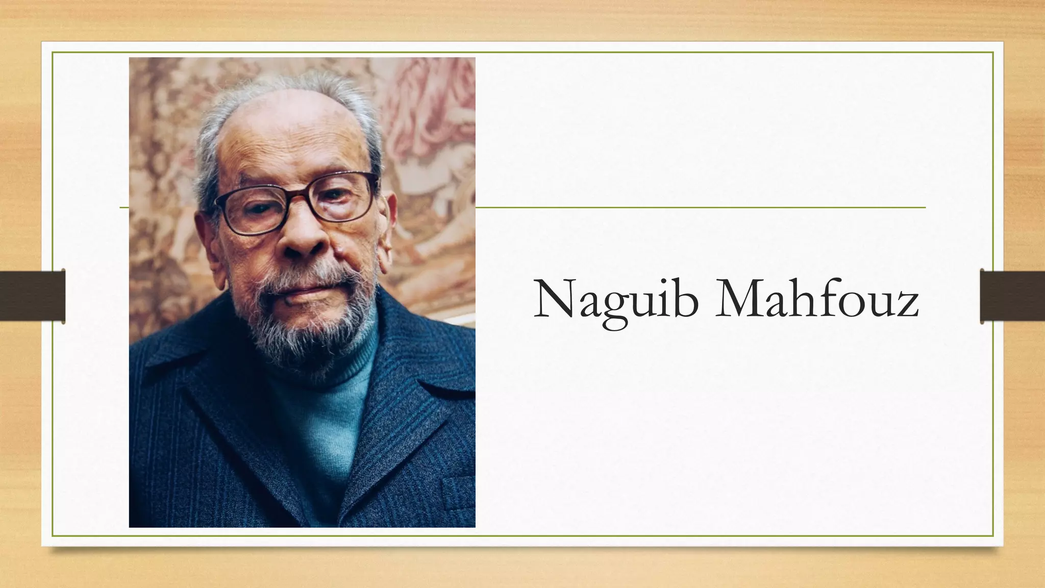 Half A Day by Naguib Mahfouz | PPT
