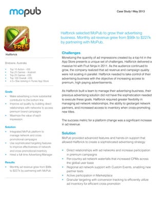 Halfbrick case study | PDF