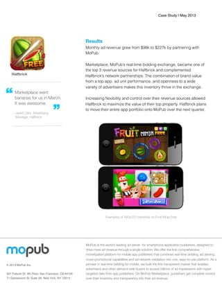 Halfbrick case study | PDF