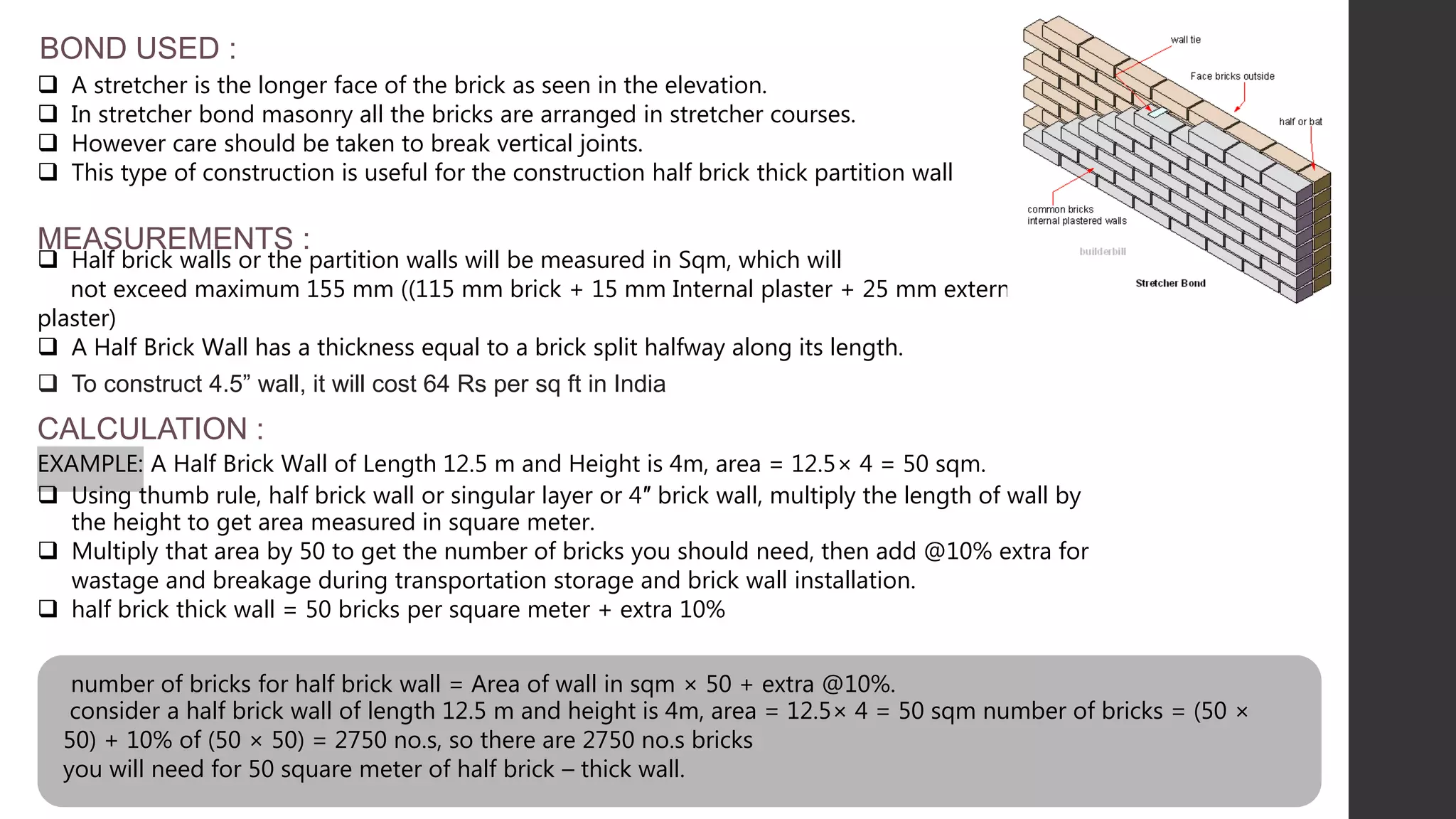 HALF BRICK PARTITION WALL.pptx
