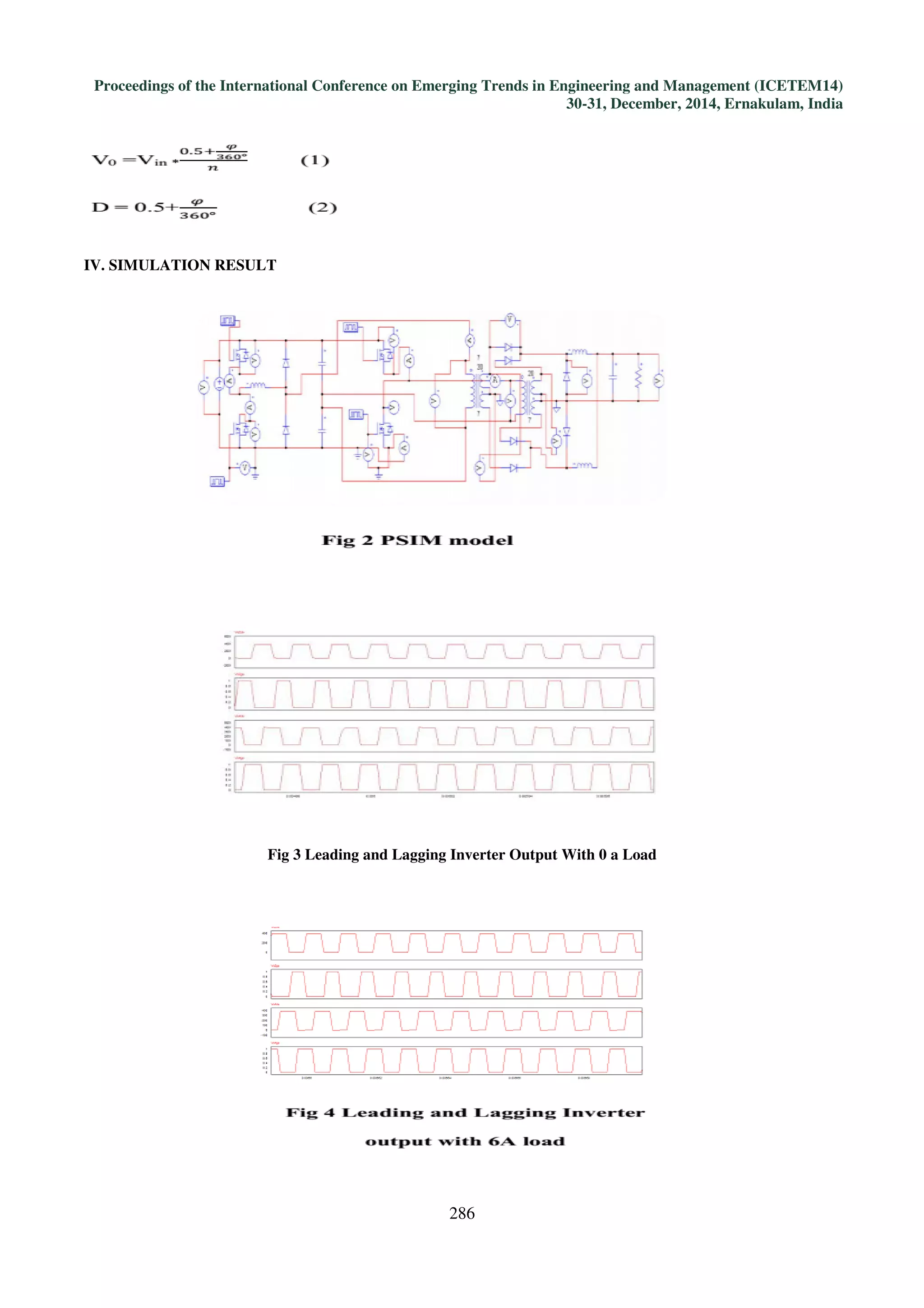 Half bridge converter with wide range zvs | PDF
