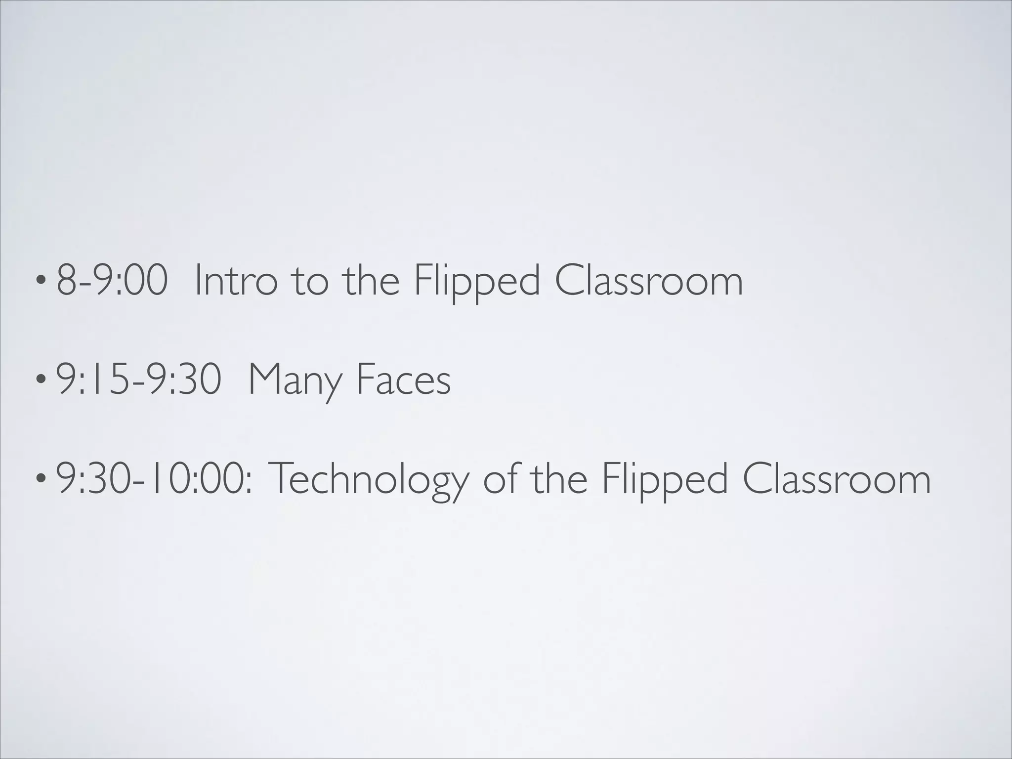 FETC 2014 Flipped Learning 2 hour workshop Notes | PDF
