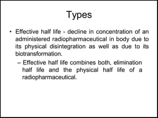 Half Life of Drug, Introduction, types.pptx