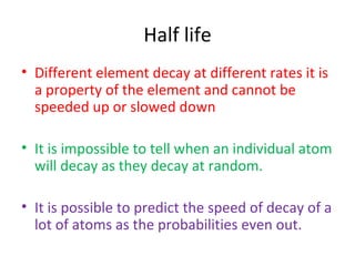 Half Life | PPT