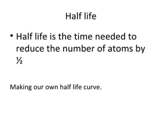 Half Life | PPT