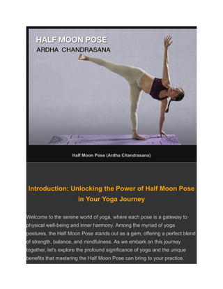 Half Moon Pose_ A Step-by-Step Guide for Beginners.pdf | Astrology ...