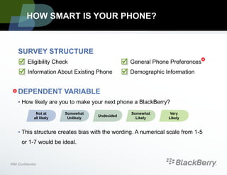 Research Proposal: BlackBerry vs. iPhone | PDF