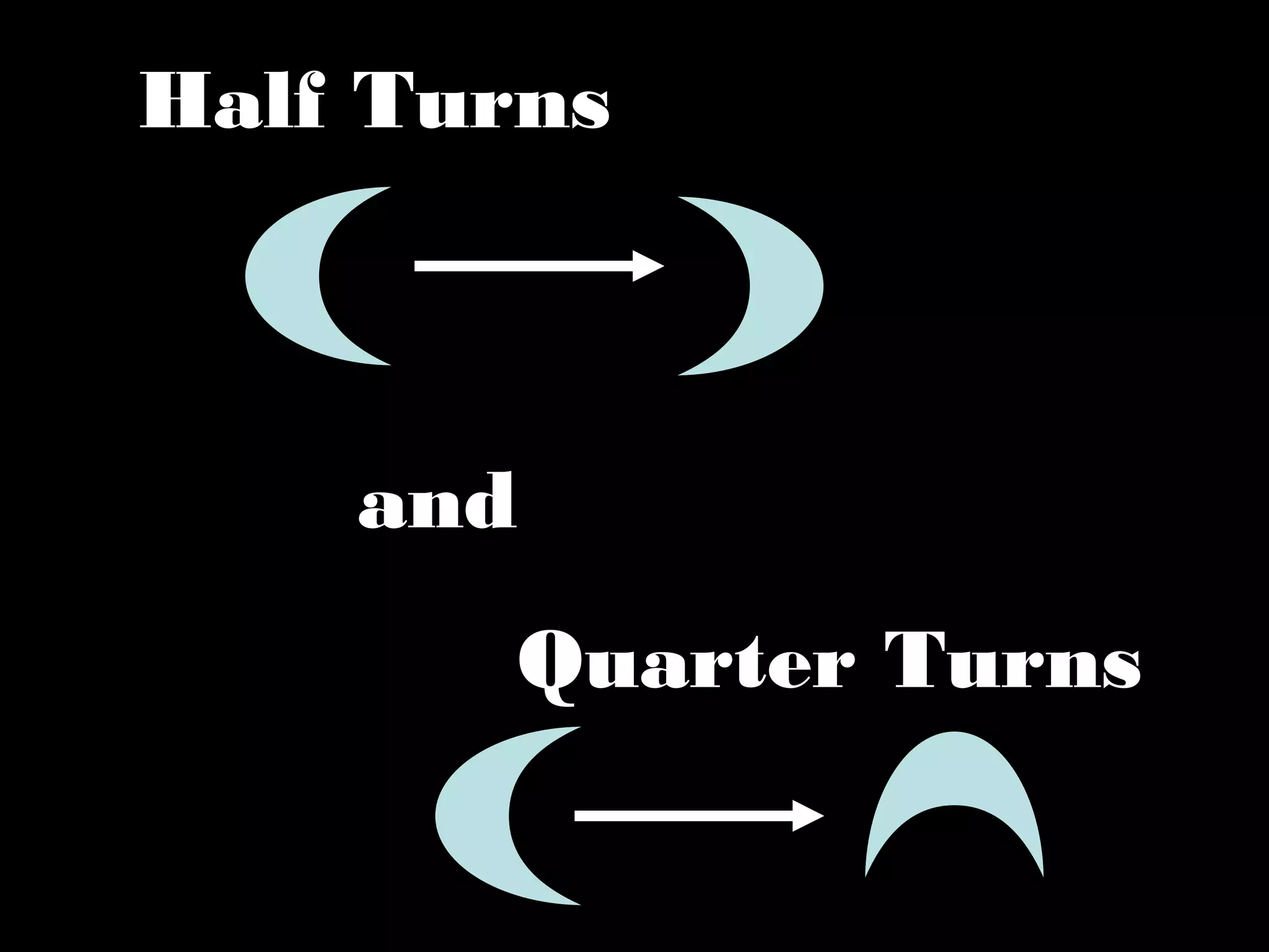 Half quarter turns | PPT