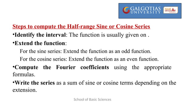 half range sine and cosine series.pptx(Test for Convergence.pptx ...