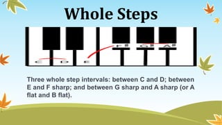 Half step and Whole step | PPTX