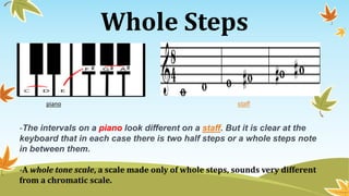 Half step and Whole step | PPTX
