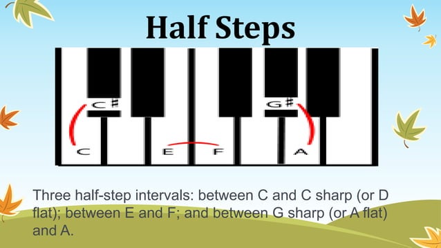 Half step and Whole step | PPTX