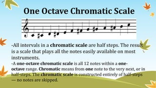 Half step and Whole step | PPTX