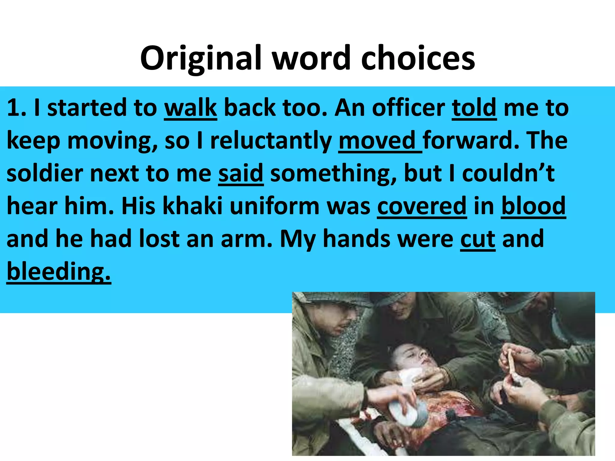 Language for creative writing | PPTX