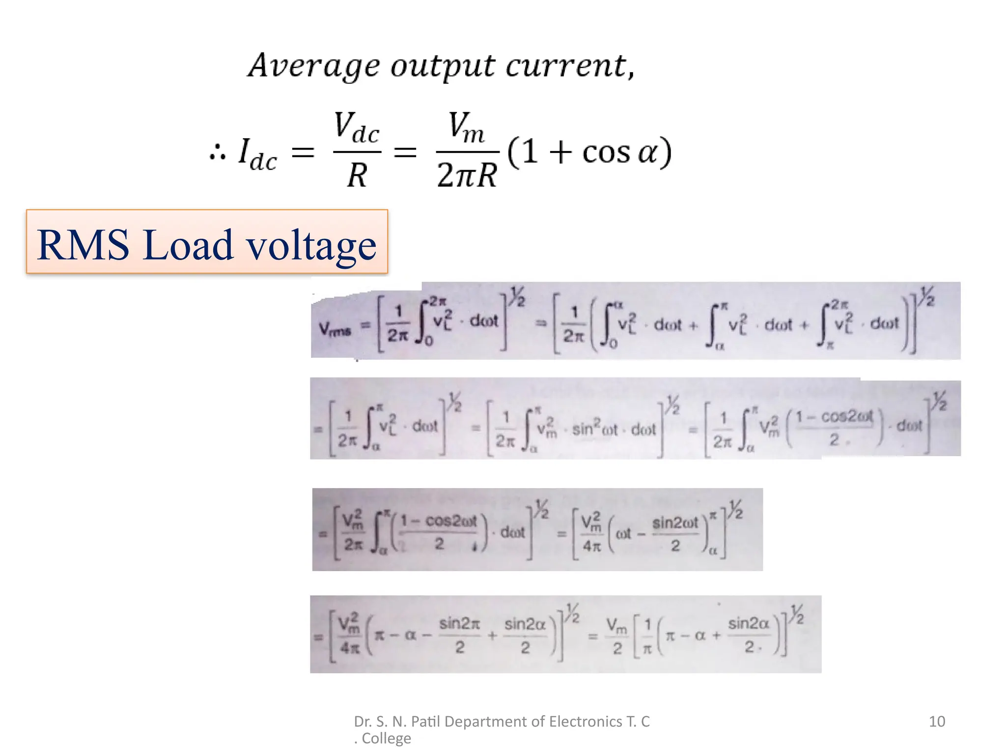 Half Wave Controlled Rectifier with Resistive Load.pptx
