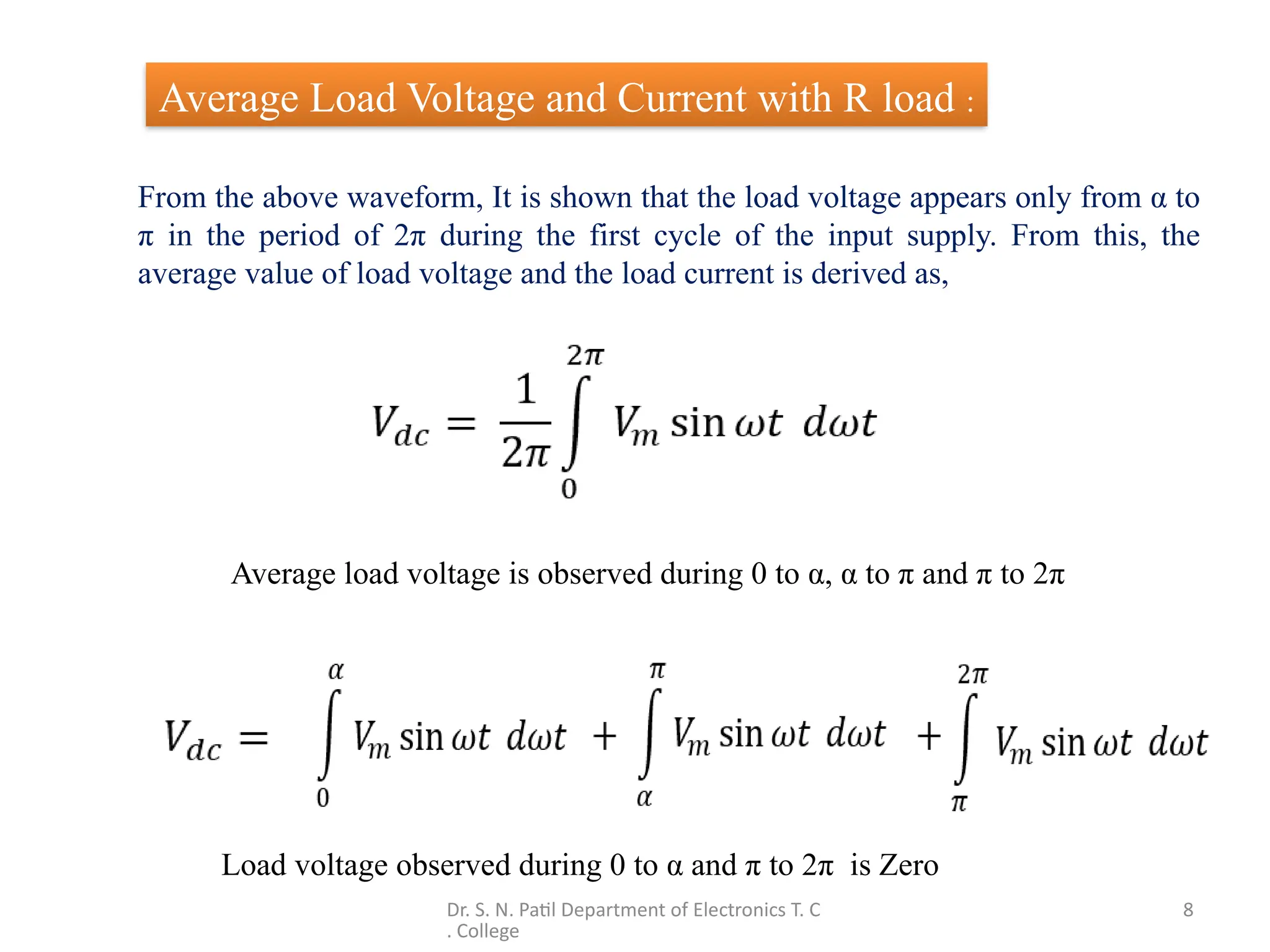 Half Wave Controlled Rectifier with Resistive Load.pptx