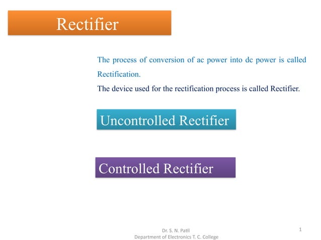Half Wave Controlled Rectifier with Resistive Load.pptx