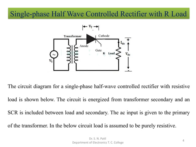 Half Wave Controlled Rectifier with Resistive Load.pptx