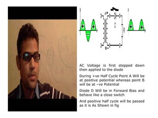 Half wave rectifier | PPTX