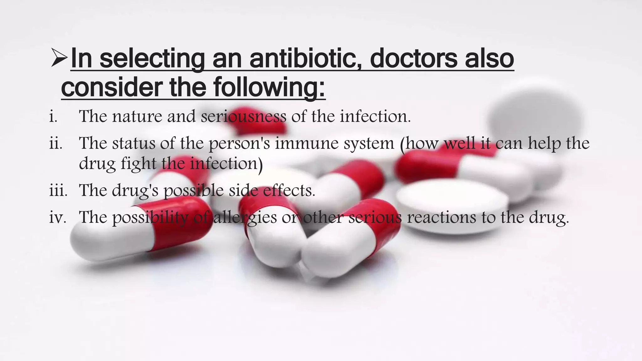 Antibiotics, Use and Misuse | PPTX