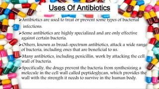Antibiotics, Use and Misuse | PPTX