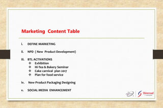 Half yearly marketing report | PPT