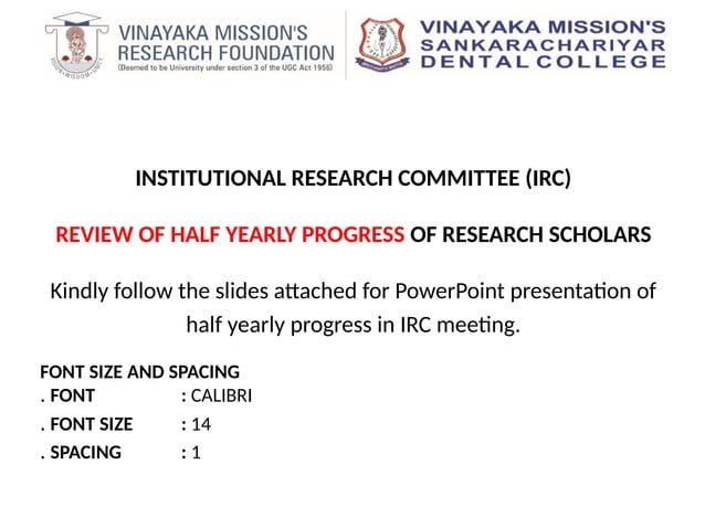 Half Yearly Progress report - April 2023.pptx