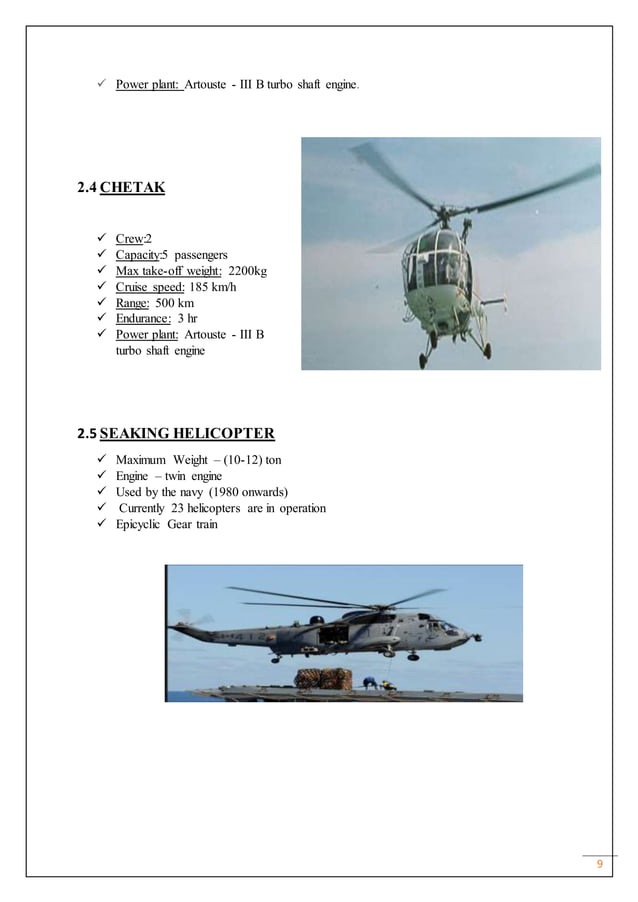 Hal helicopter division report | DOCX