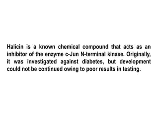 Halicin antibiotic | PPTX | Genetics | Science