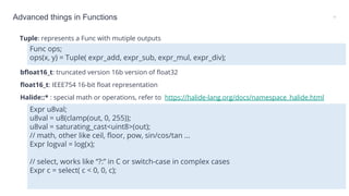 Halide tutorial 2019 | PPT