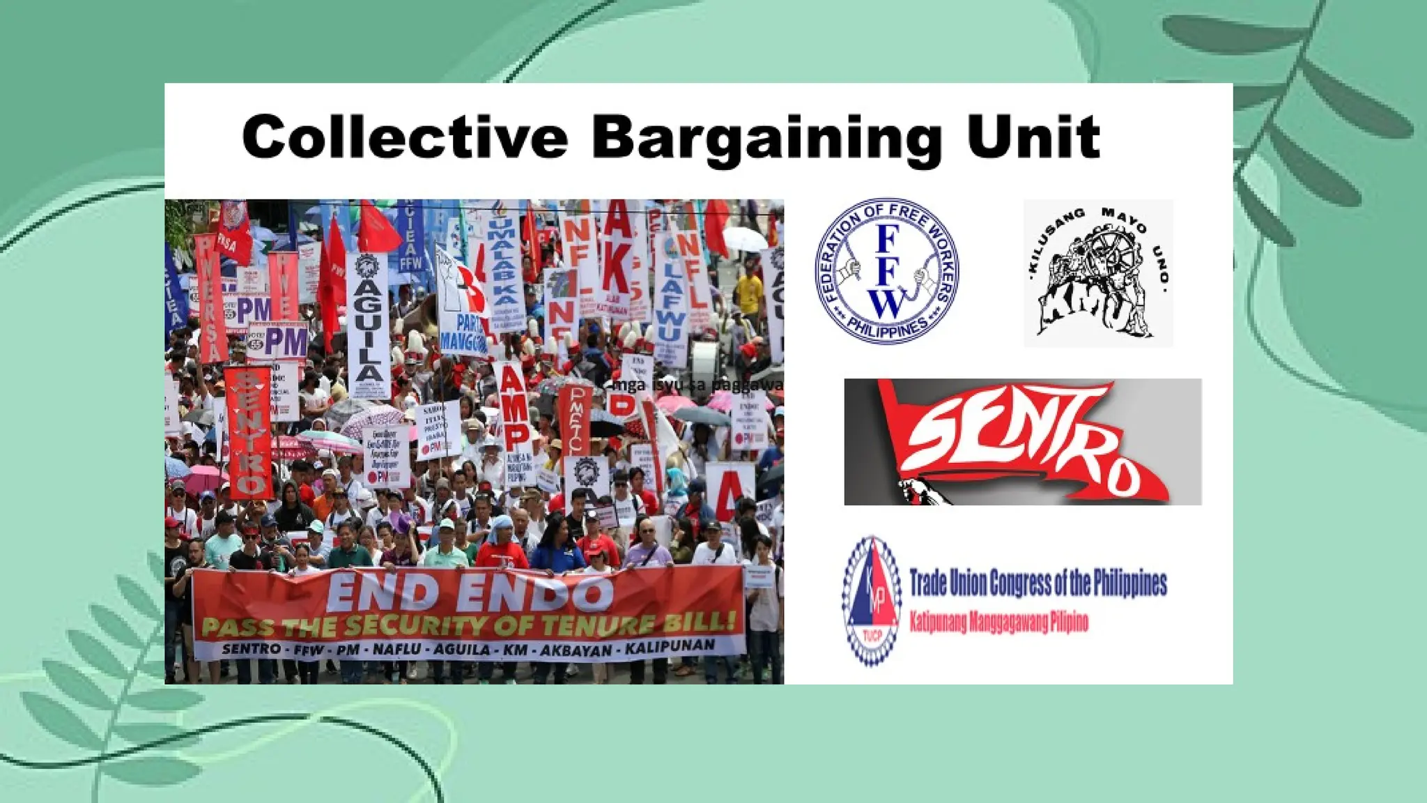 Haligi ng Disenteng Paggawa.ARALING PANLIPUNAN 10pptx | PPT