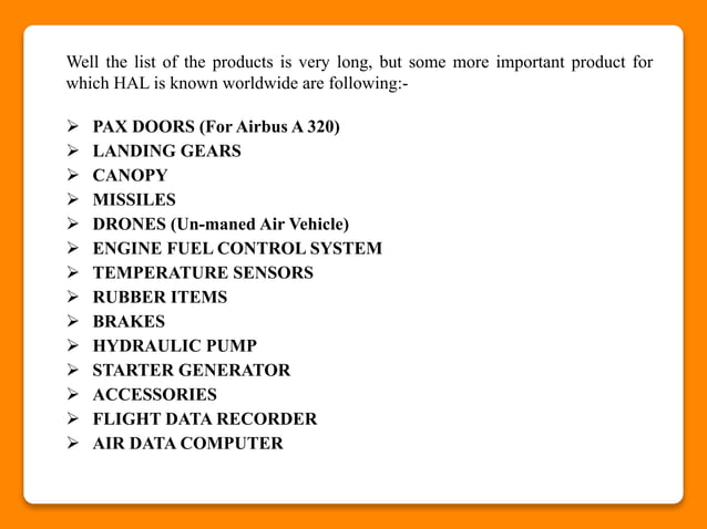TRAINING REPORT ON HAL IJT & DORNIER | PPTX