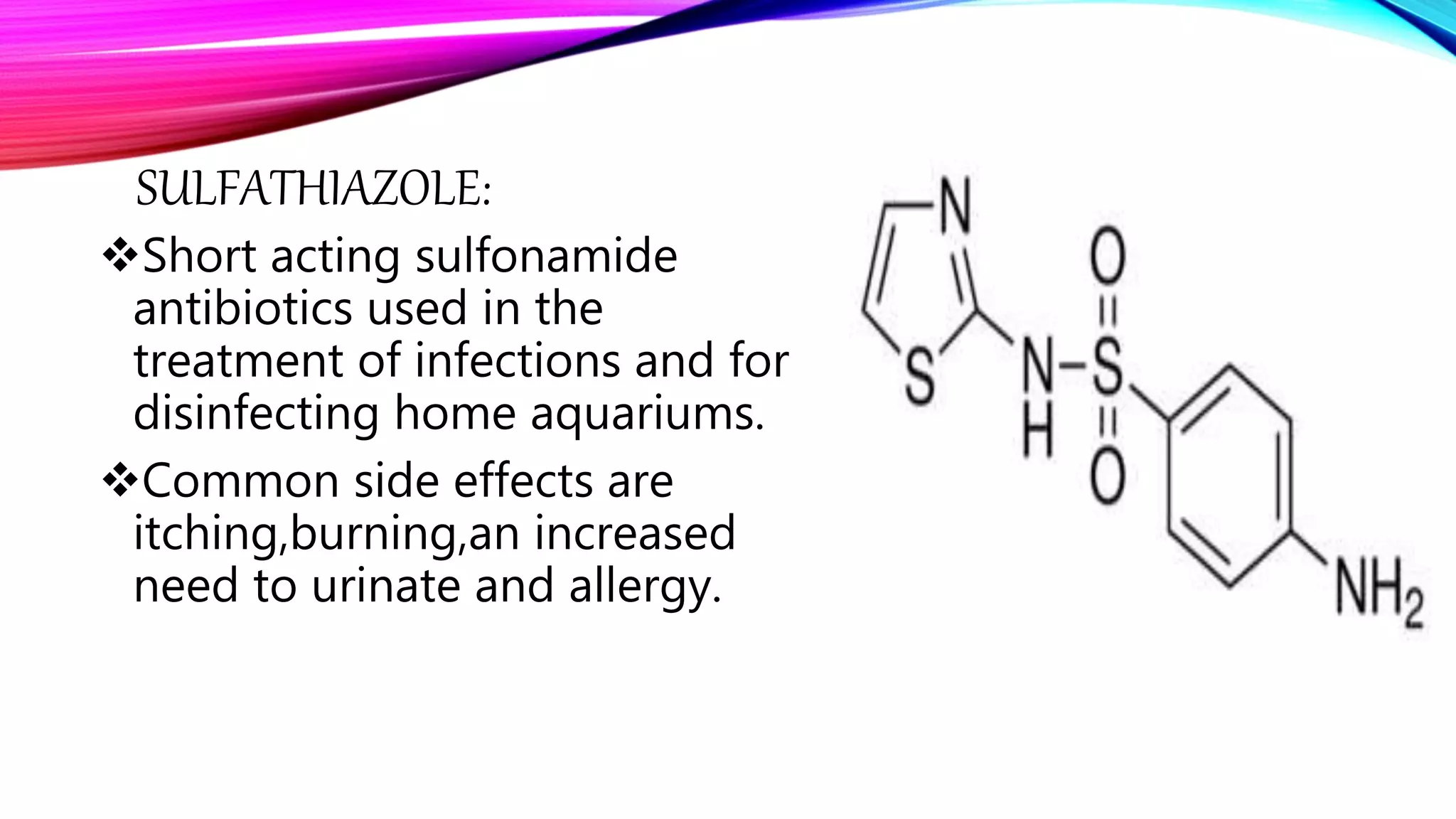 Anti-Bacterial Sulfanilamide | PPTX