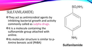 Anti-Bacterial Sulfanilamide | PPT