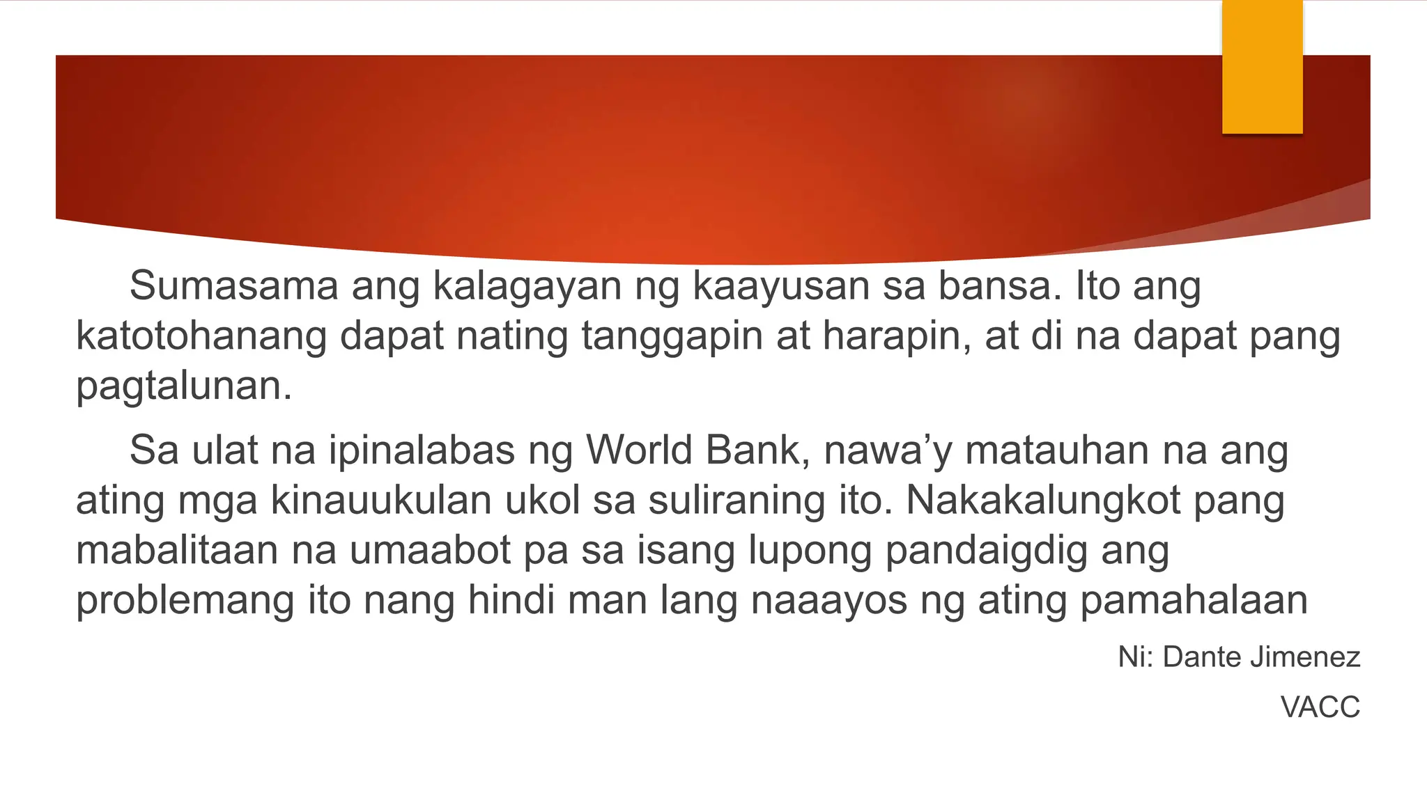 Tekstong propesyunal para sa mga mag-aaral | PPTX