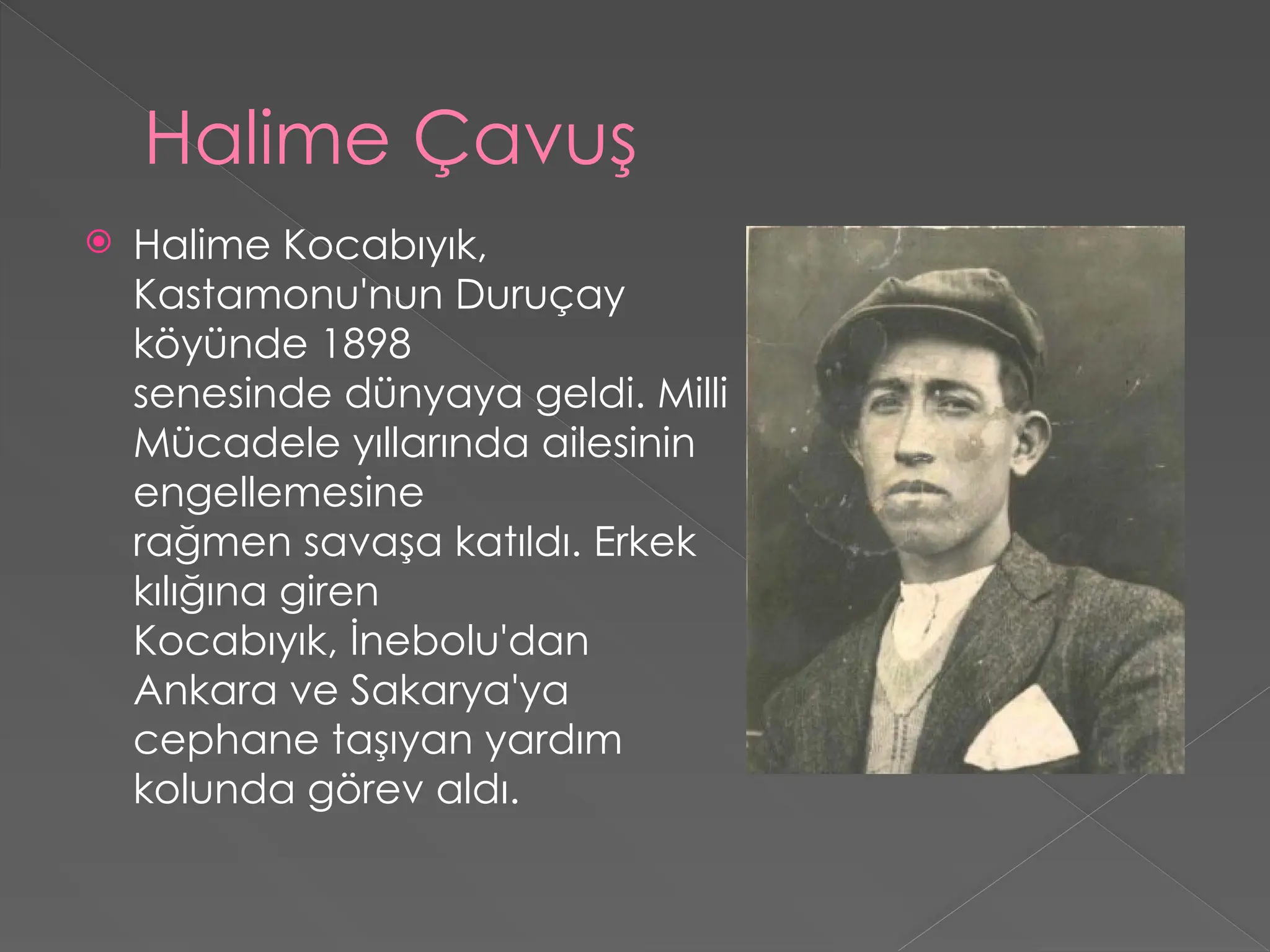 Halime Çavuş - (savaş kahramanları).pptx