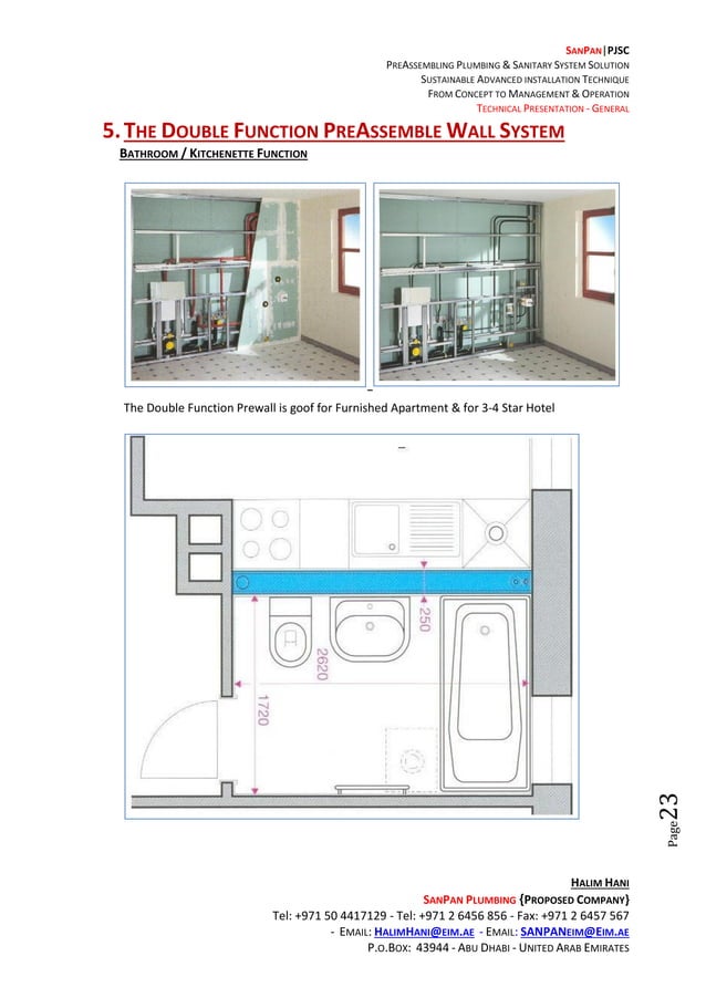 HALIM HANI - HH-SP-T0002-SanPan Plumbing Solution Technical | PDF
