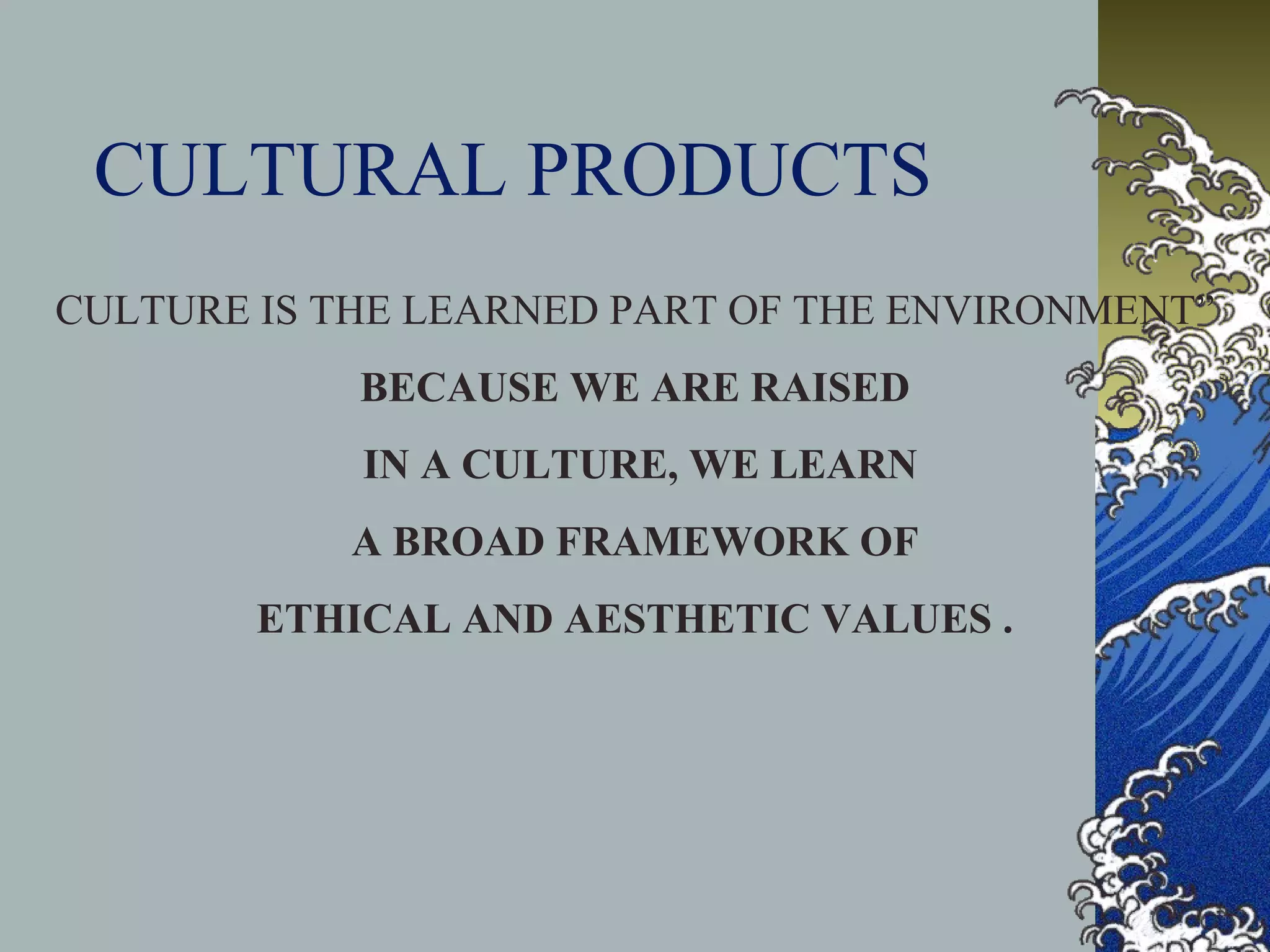 Cultural Values | PPT