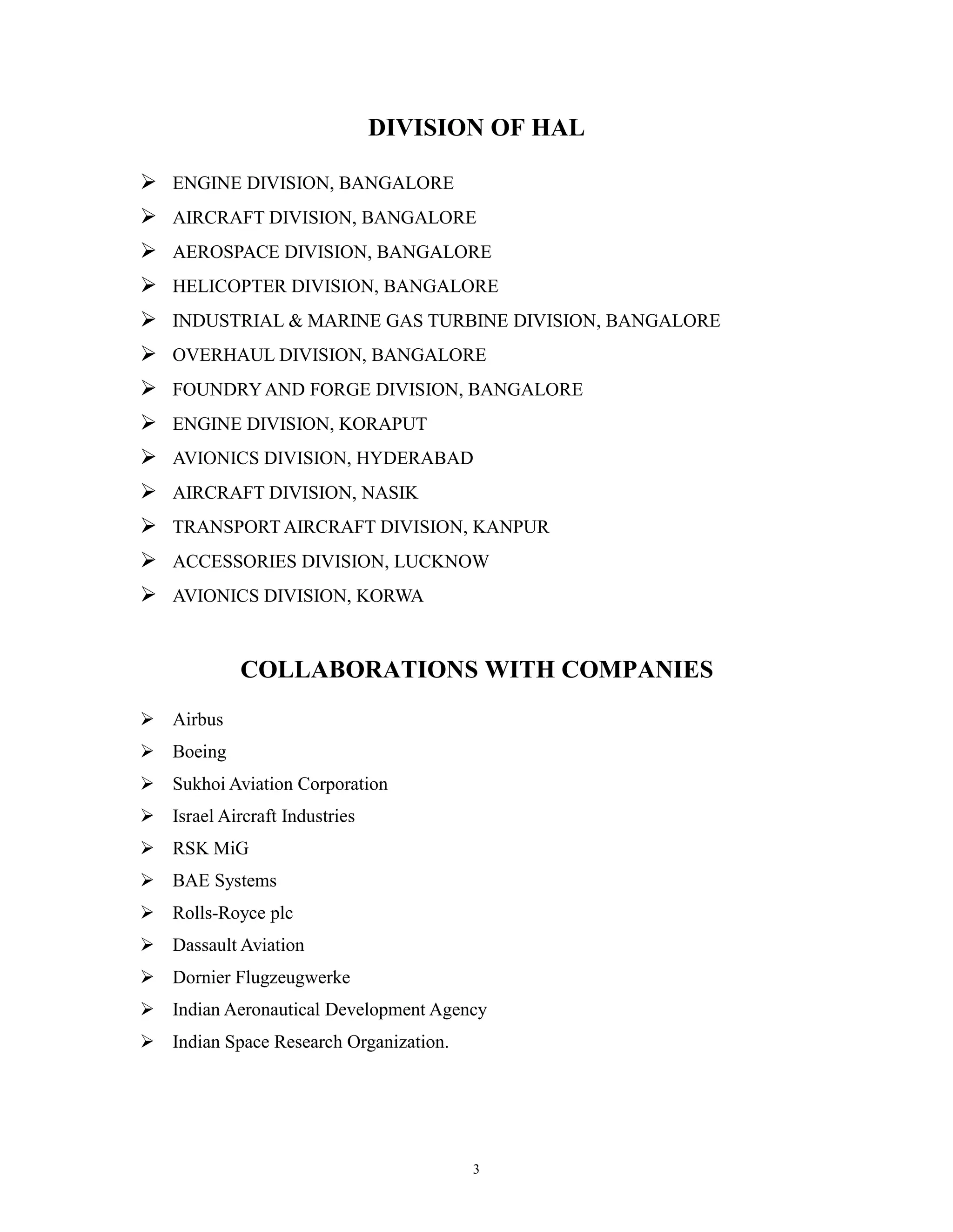 HAL, AIRCRAFT-DIVISON,BANGLORE,SUMMER TRAINING REPORT | PDF