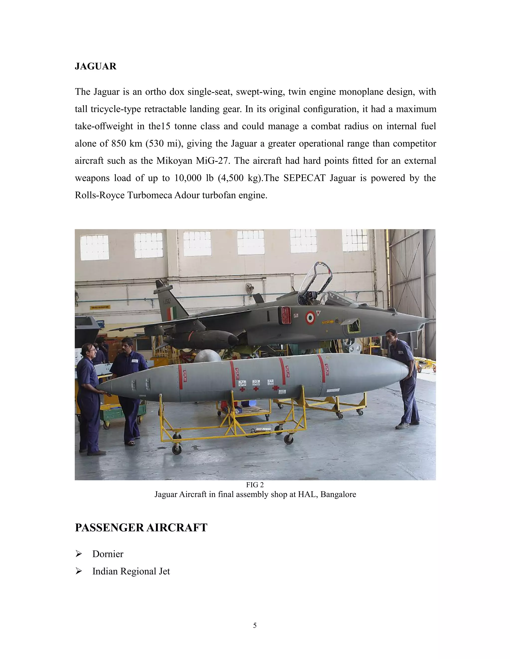 HAL, AIRCRAFT-DIVISON,BANGLORE,SUMMER TRAINING REPORT | PDF